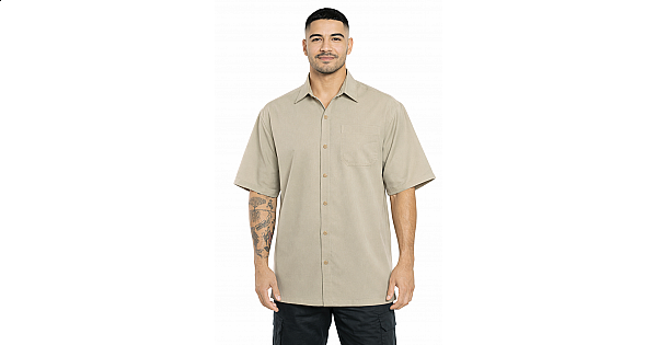 1000 Short Sleeve solid color, khaki